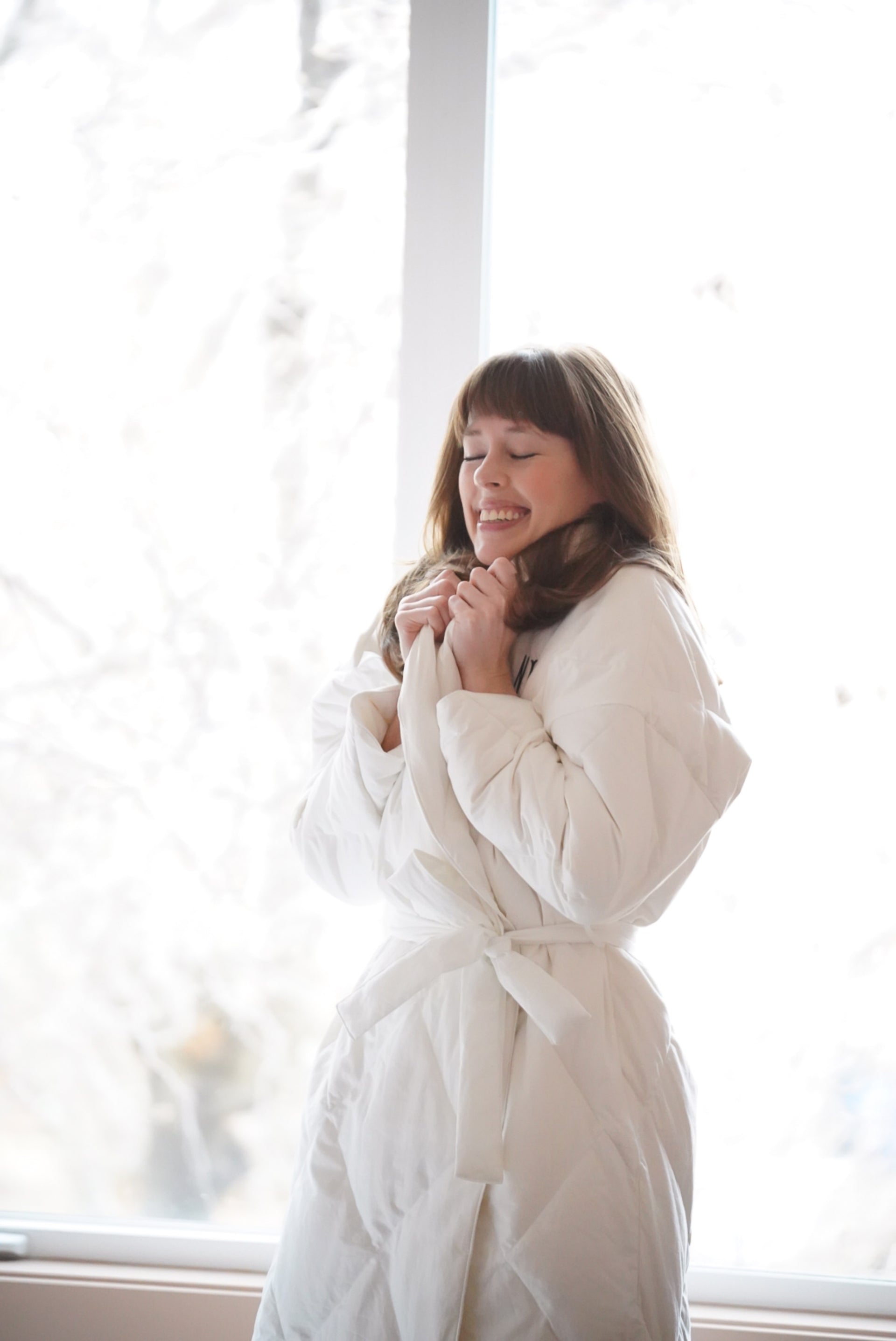 Daydreamer™ Down Robe – The Pillow Bar